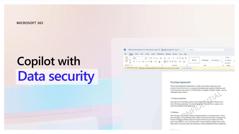 Copilot for M365 Data Protection and Access Control
